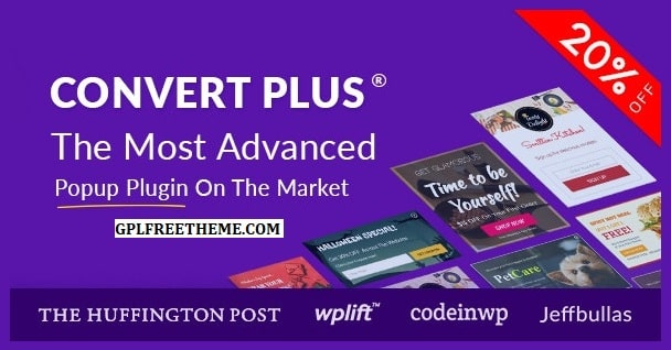 ConvertPlus GPL V3.5.25 – Popup Plugin For WordPress