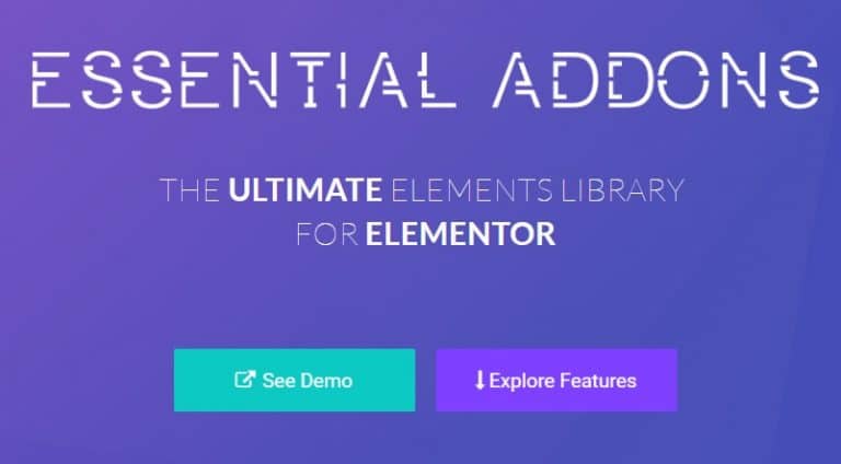 Essential Addons For Elementor Pro GPL V6.2.1