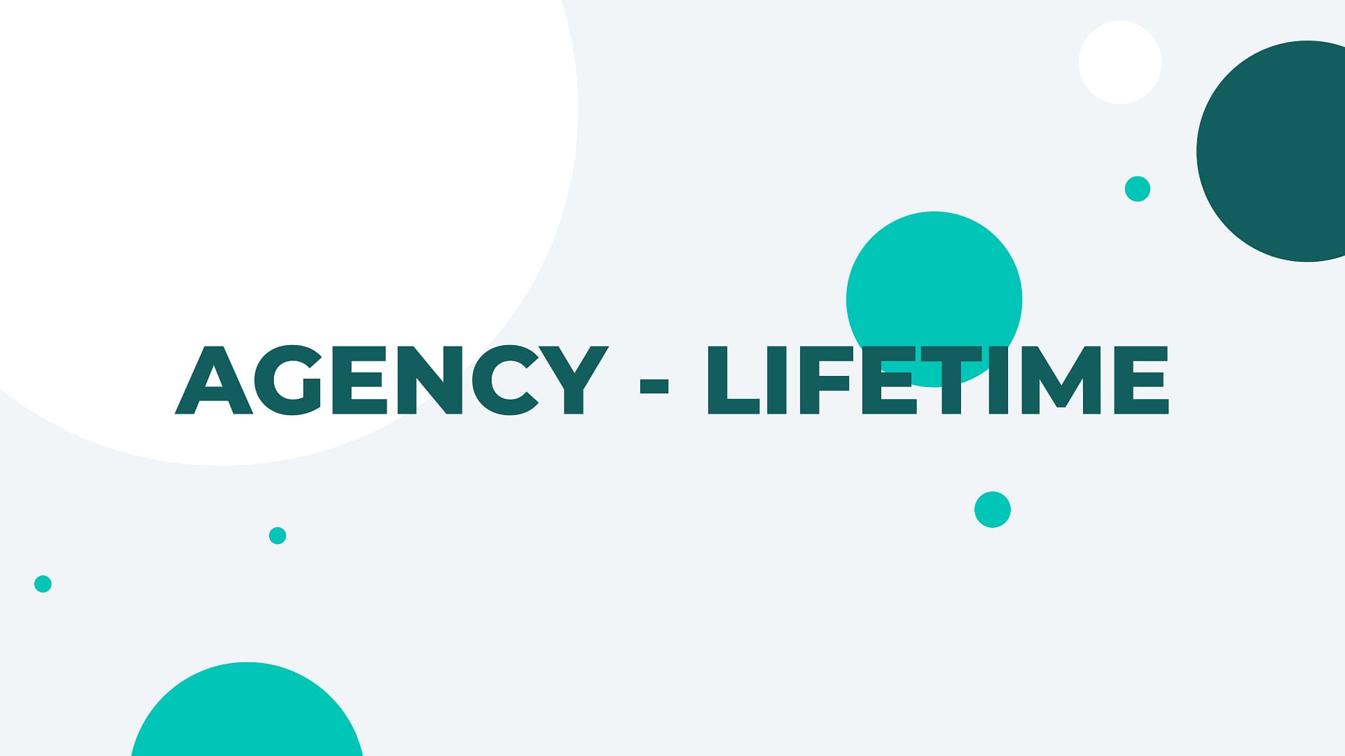 Agency Plan: Lifetime