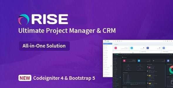 RISE GPL V3.5.2 – Ultimate Project Manager & CRM